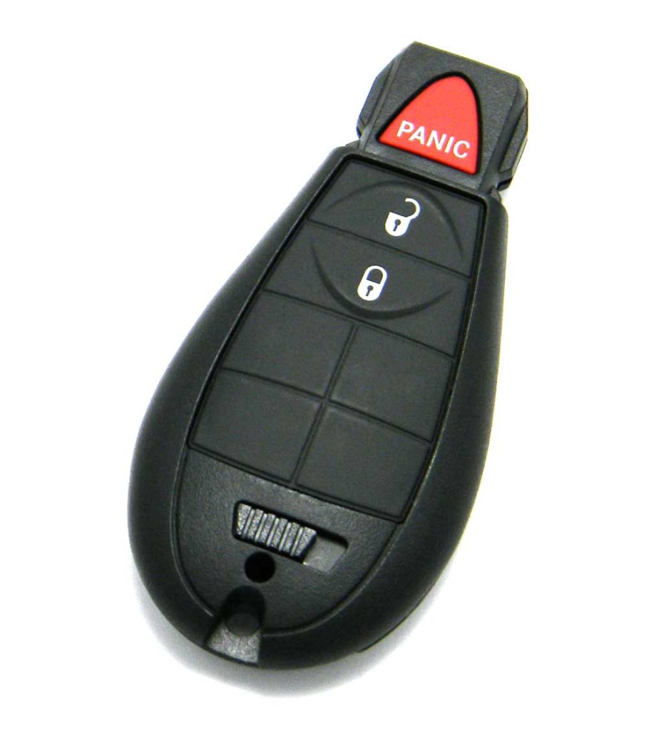 2013-2022 RAM Truck 1500 2500 3-Button Key Fob Remote (GQ4-53T, 56046953)