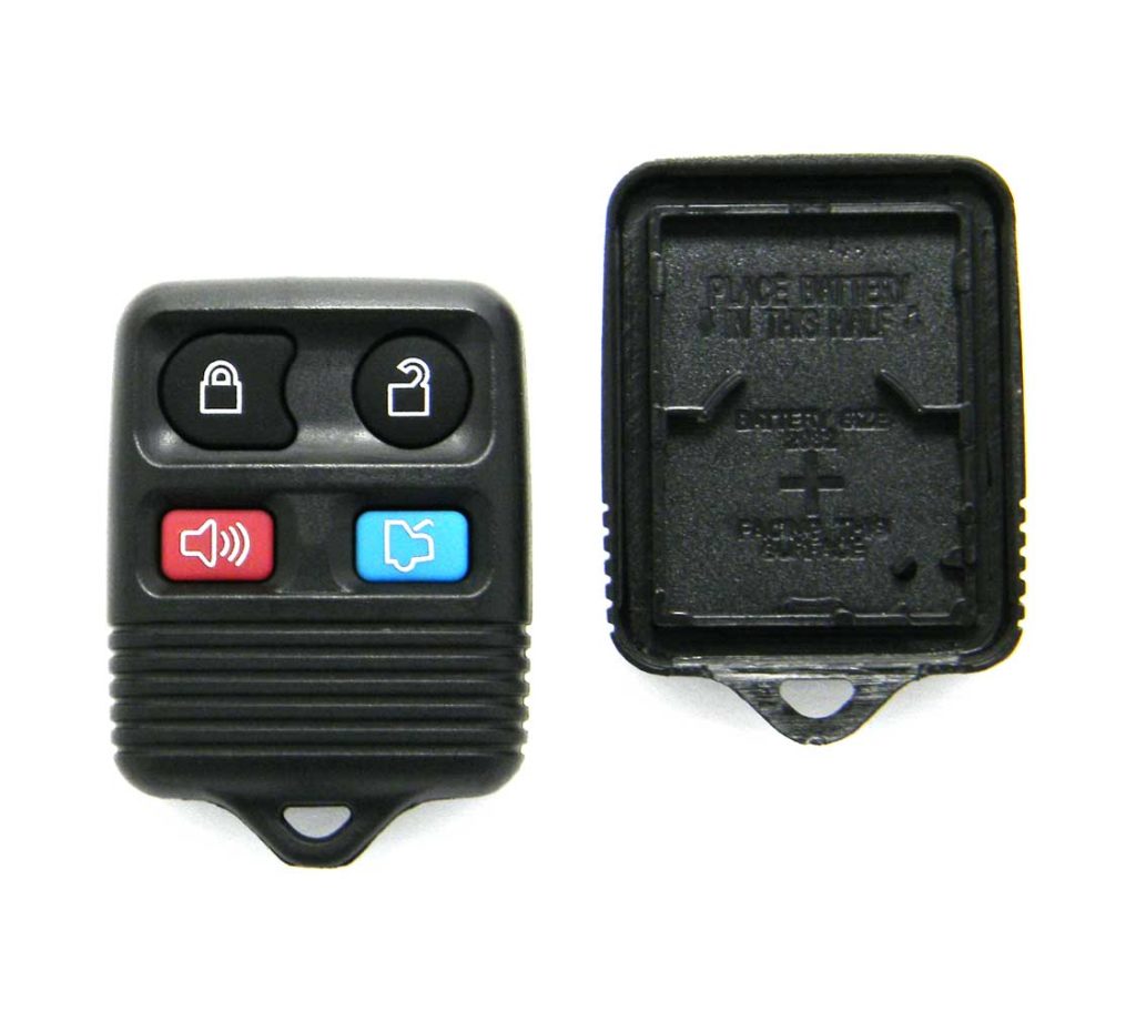 Replacement Case for Ford 4-Button Key Fob Remote Trunk Release ...