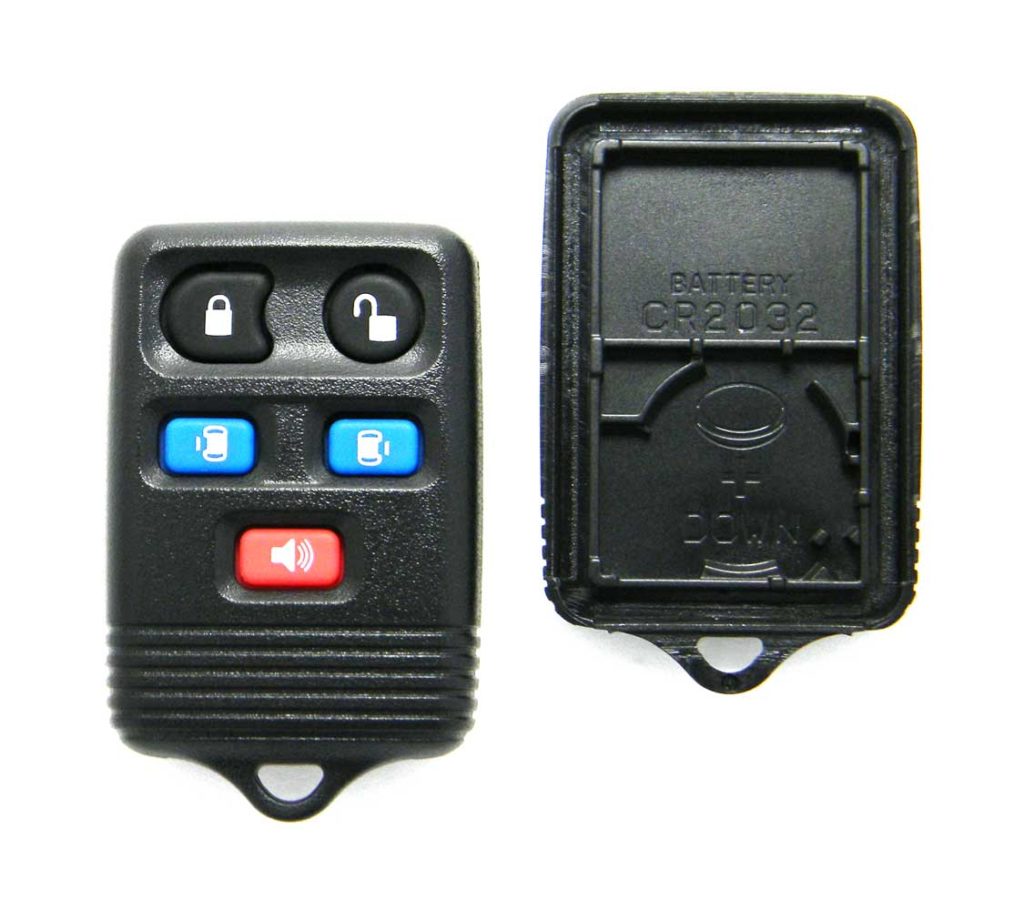 Replacement Case for Ford 5-Button Key Fob Remote (CWTWB1U551, 3F2T ...
