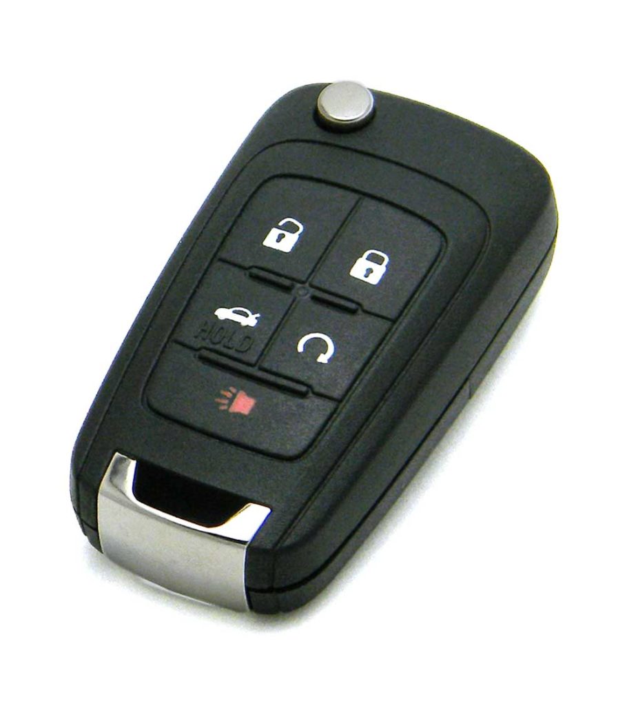 2010-2022 GMC Terrain 5-Button Flip Key Fob Remote (OHT01060512 ...