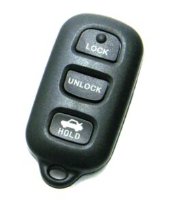 Toyota Camry Keyless Entry Remote Fob Programming Instructions