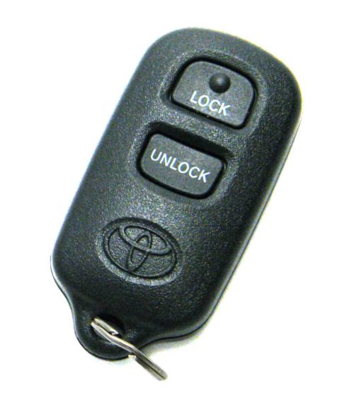 Toyota Highlander Keyless Entry Remote Fob Programming Instructions