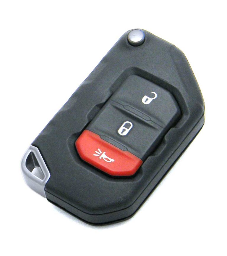 2020 Jeep Gladiator Keyless Entry Remote Fob Programming Instructions