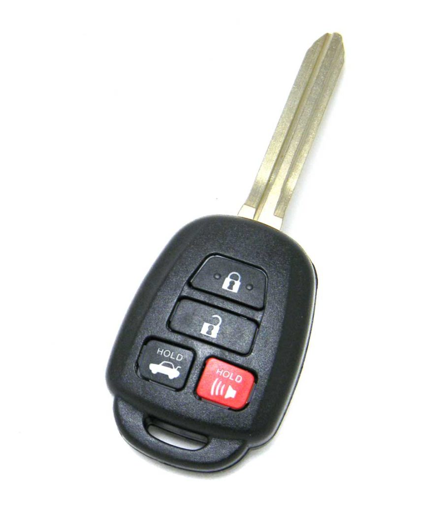 2012-2017 Toyota Camry 4-Button "H" Chip Remote Head Key Fob (HYQ12BDM ...