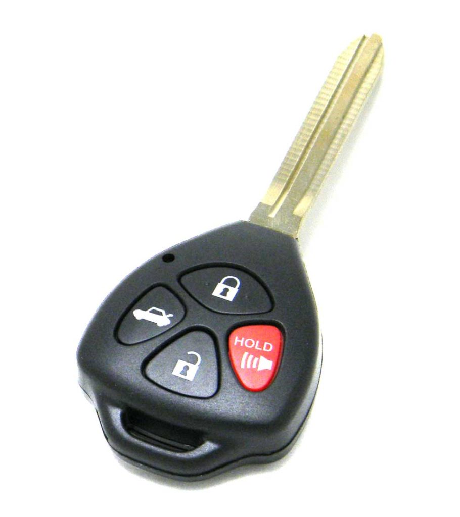 Toyota Camry Keyless Entry Remote Fob Programming Instructions