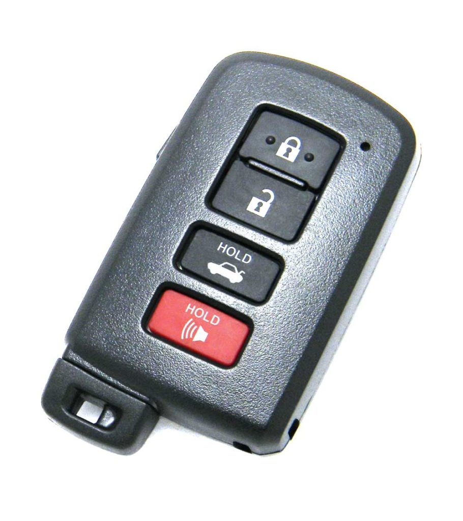 2013 Toyota Camry Keyless Entry Remote Fob Programming Instructions