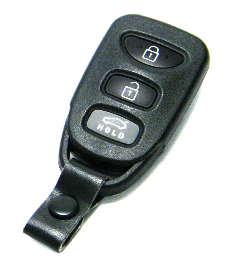 2012 Hyundai Sonata Keyless Entry Remote Fob Programming Instructions