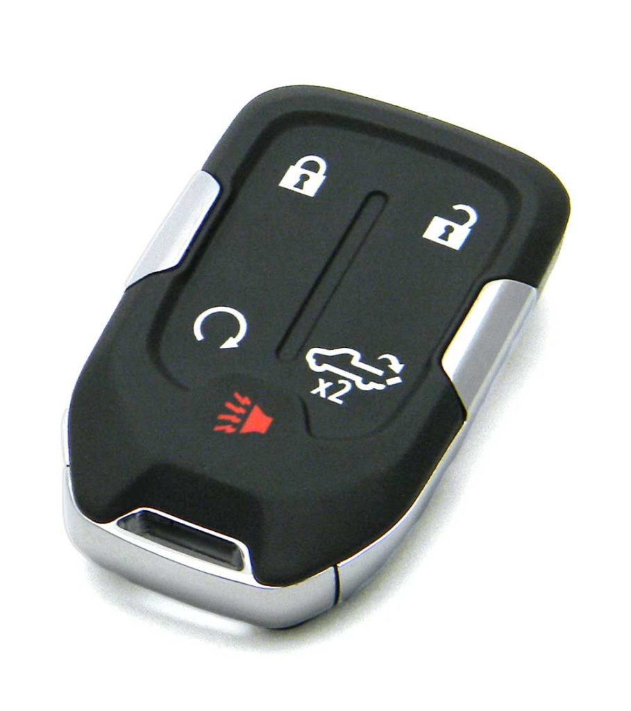 2021-2023 Chevrolet Silverado 5-Button Smart Key Fob Remote (HYQ1ES ...