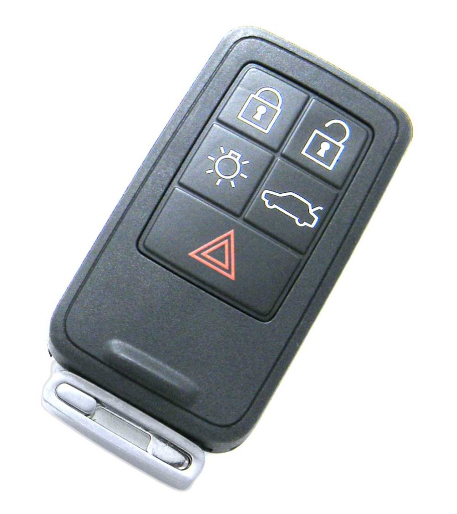 2010-2017 Volvo XC60 5-Button Smart Key Fob Remote (KR55WK49266, 30659549)