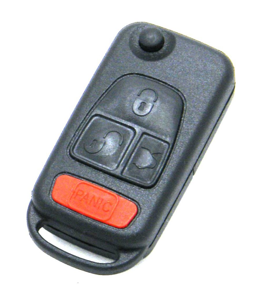 1999-2005 Mercedes Benz SL500 4-Button Flip Key Fob Remote (NCZ MB1K ...