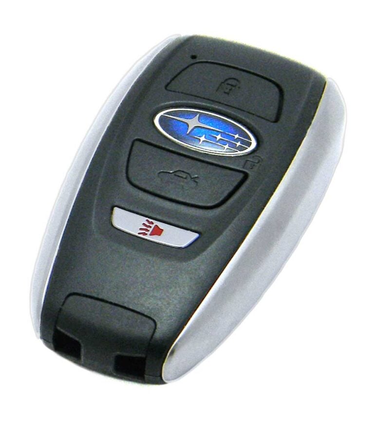 Subaru Crosstrek Keyless Entry Remote Key Fob Programming Instructions