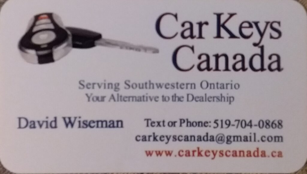 Auto Locksmith in Sarnia ON - Car Keys Canada